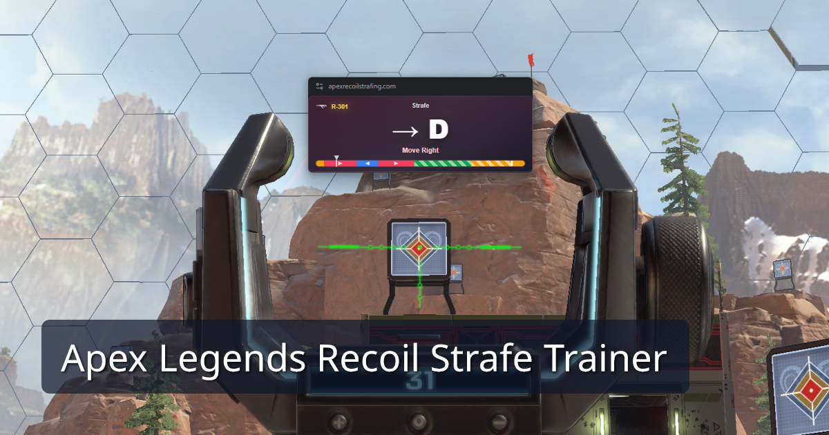 Apex Legends Recoil Strafe Trainer